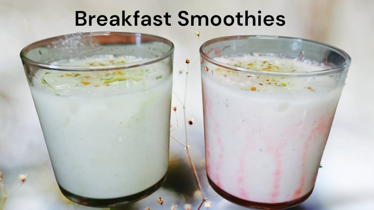 Two High Protein Breakfast Smoothies | Healthy Oatmeal Smoothie | Fox ...